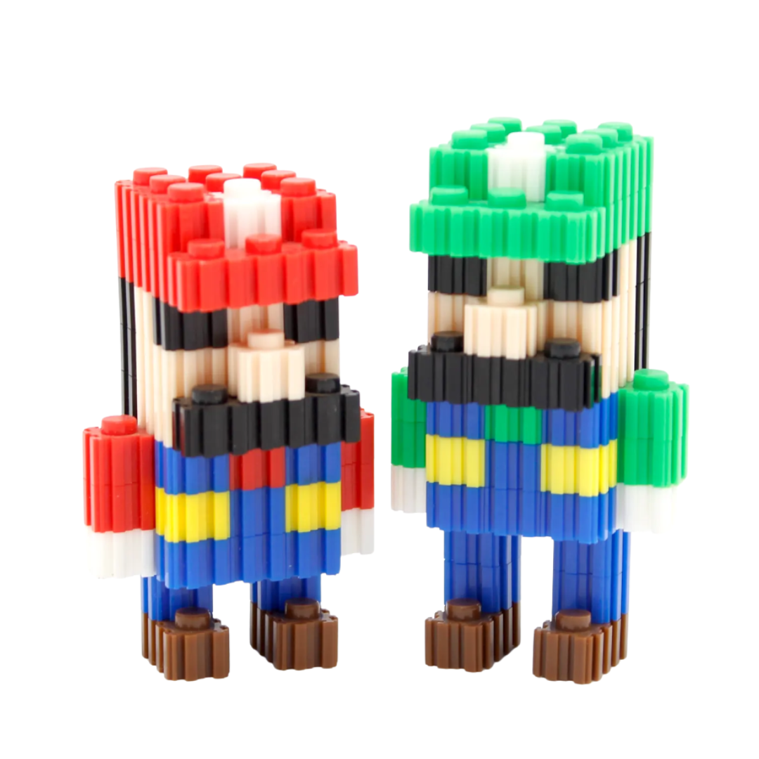Mario y Luigi- Pix Brix 3D - Ocioeducacion